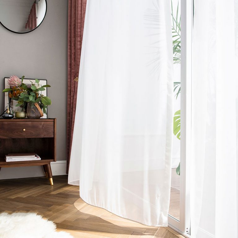 Window roll sheer curtain set for hotel | Curtain Manufacturers